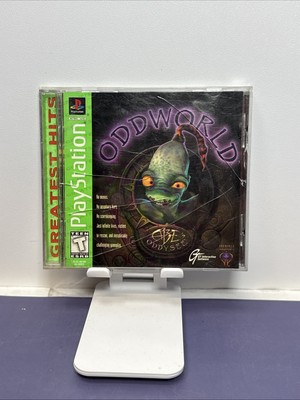 Oddworld Abe's Oddysee Sony PlayStation 1 PS1 Greatest Hits Game CIB ...